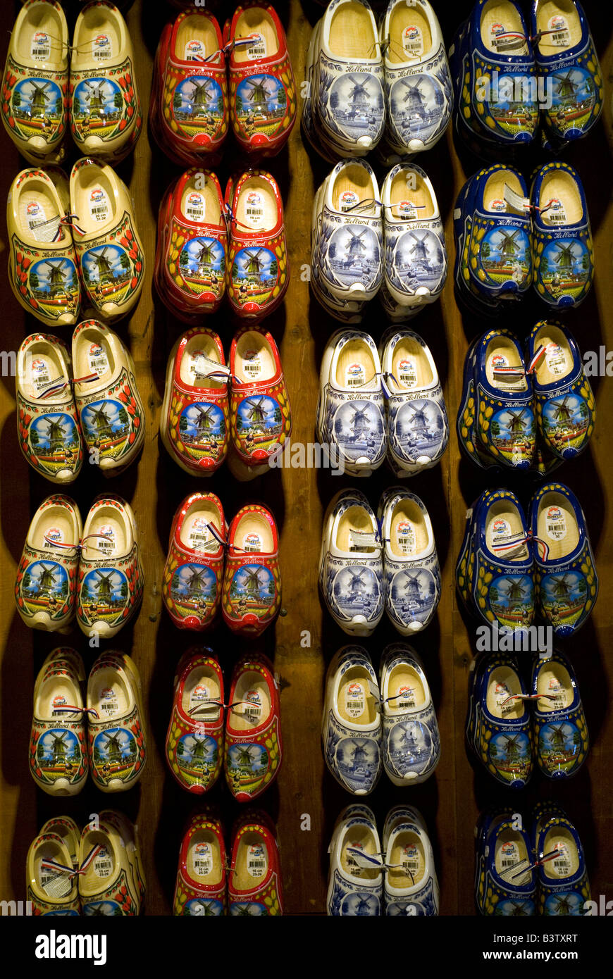 Netherlands (aka Holland), Zaandam. Zaanse Schans, Wooden Shoe Museum ...