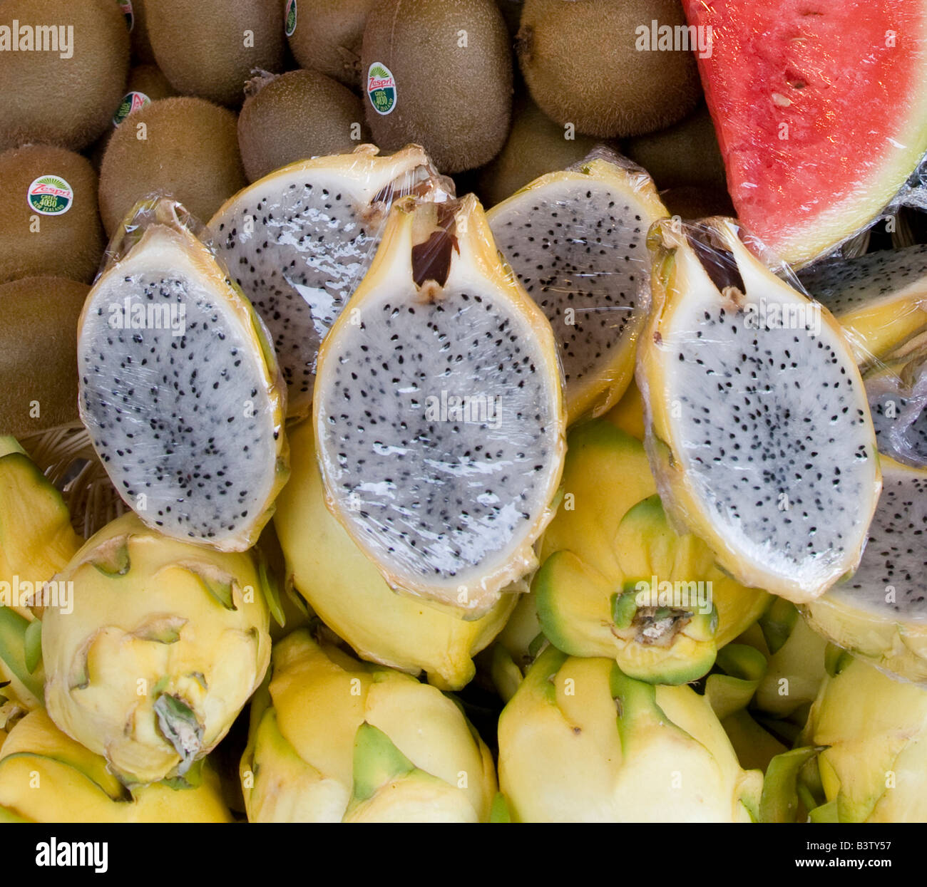 Colorful exotic fruit Stock Photo - Alamy