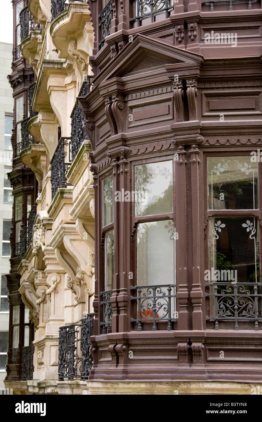 Spain, Bilbao. Typical architecture Stock Photo - Alamy