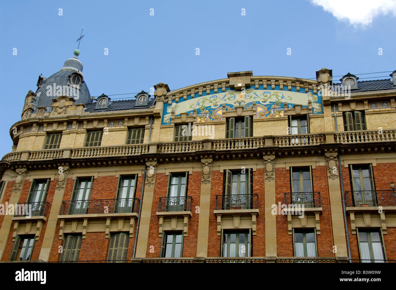 Spain, Pamplona (aka Iruna). San Francisco plaza Stock Photo - Alamy
