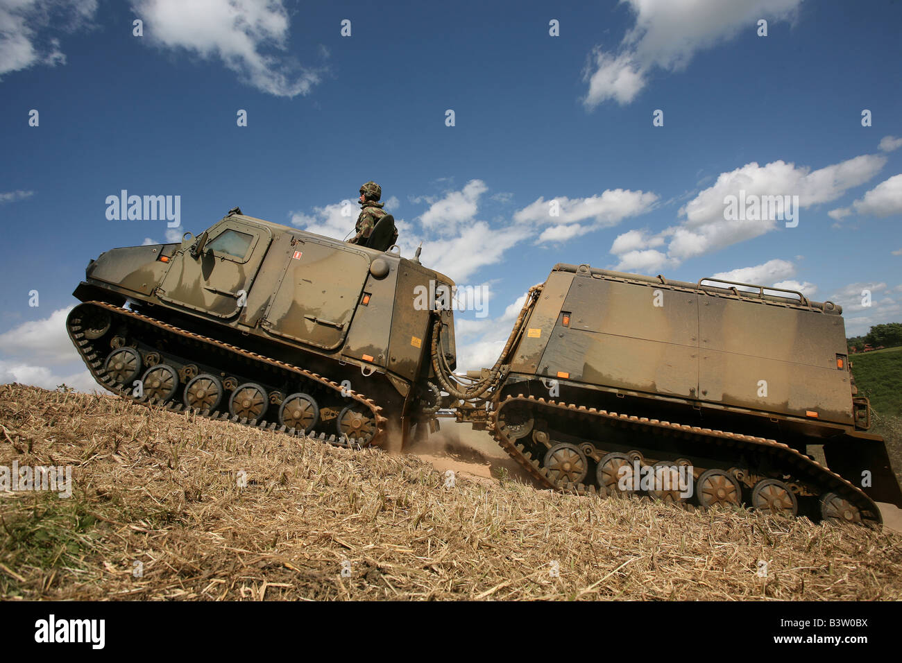 Viking armoured vehicle Stock Photo - Alamy