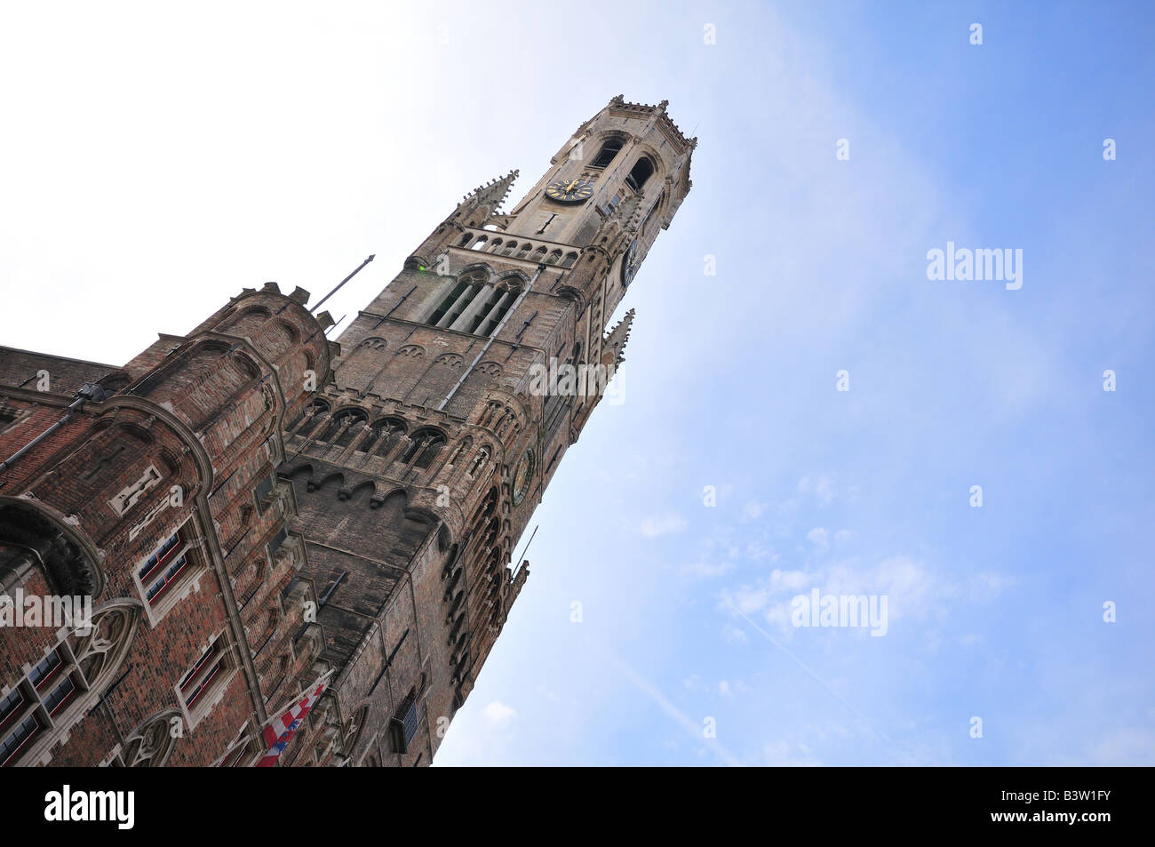Belfry Tower Bruges Belgium Europe Stock Photo - Alamy