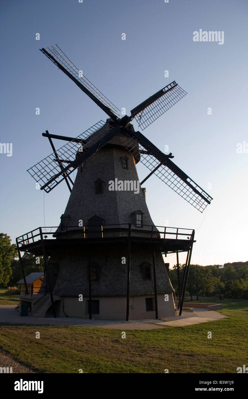 Fabyan Windmill - Kane County Forest Preserve District Stock Photo - Alamy