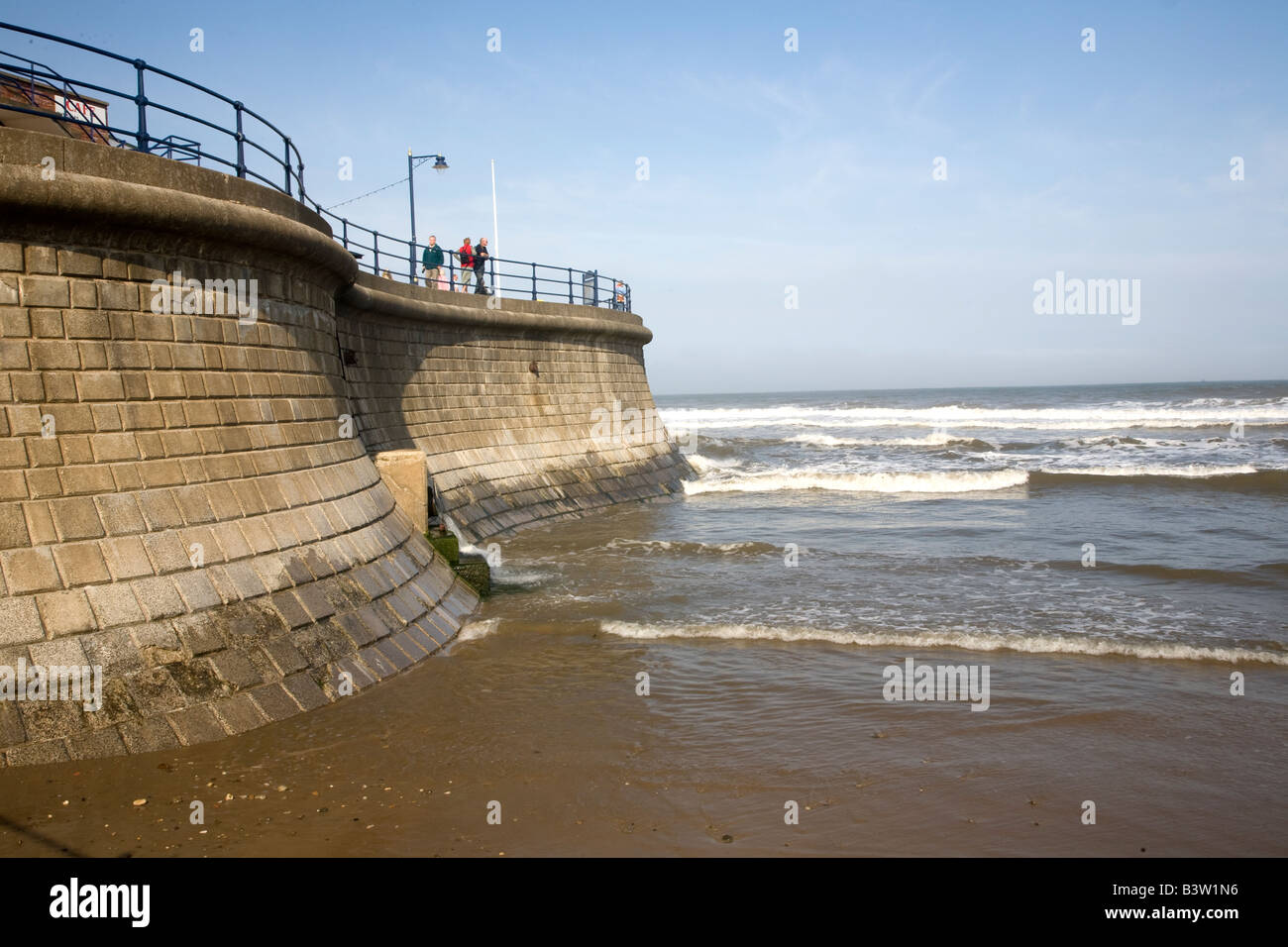 filey Sea Front Stock Photo - Alamy