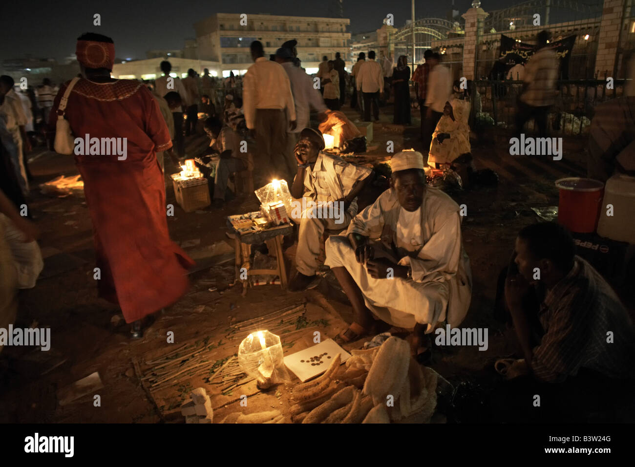 Souq al-Arabi, the center of Khartoum, Sudan Stock Photo - Alamy