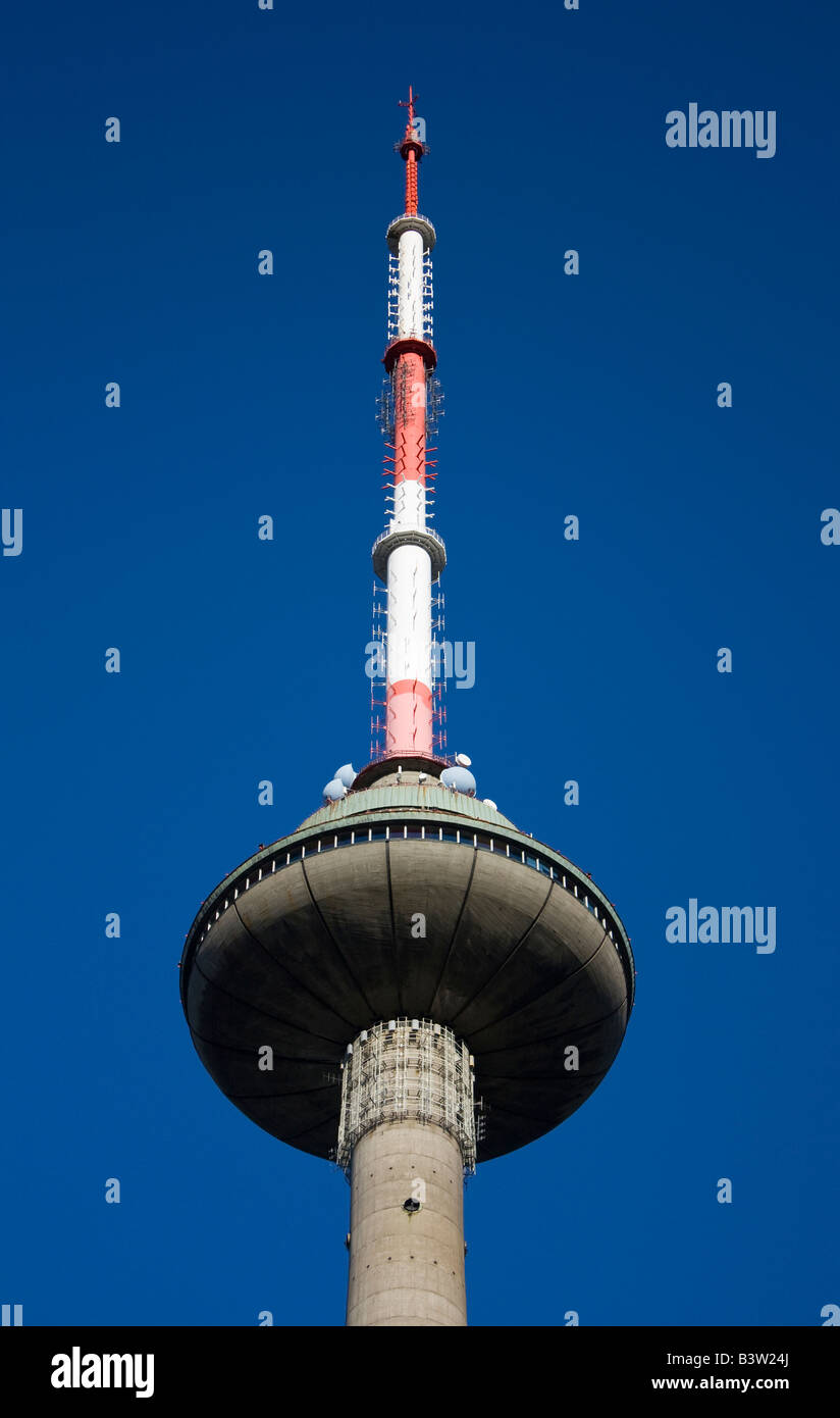 TV Tower in Vilnius Lithuania Stock Photo - Alamy