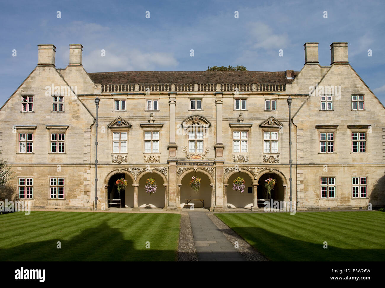 Pepys library Magdalene College Cambridge Stock Photo - Alamy