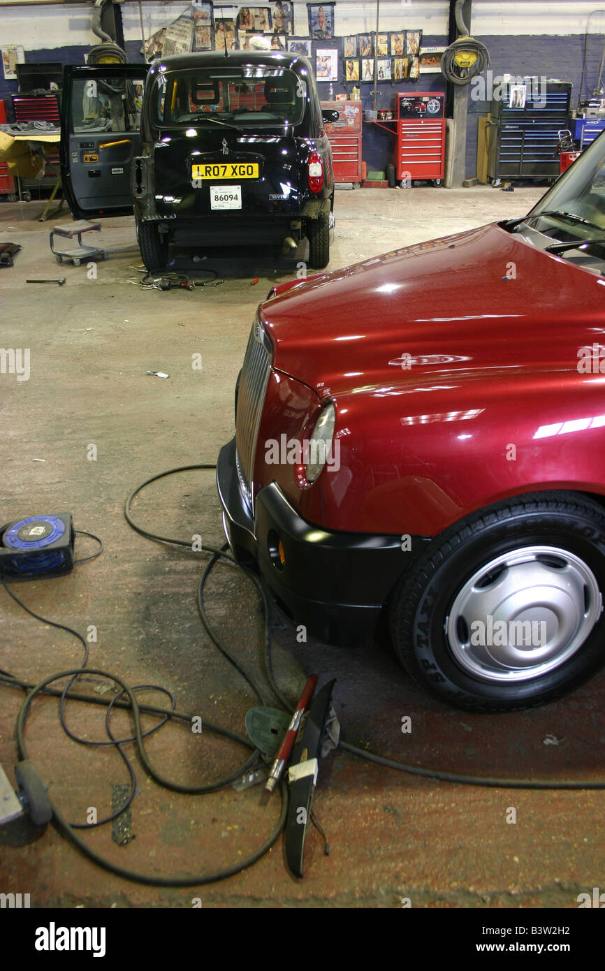 TXII TX2 black cab, taxi, LTI TX11 workshop garage repair engine ...