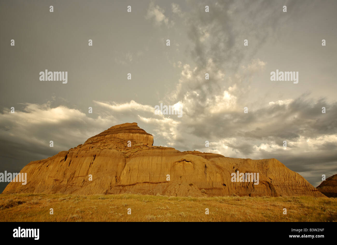 Castle Butte in Big Muddy Valley of Saskatchewan Stock Photo - Alamy