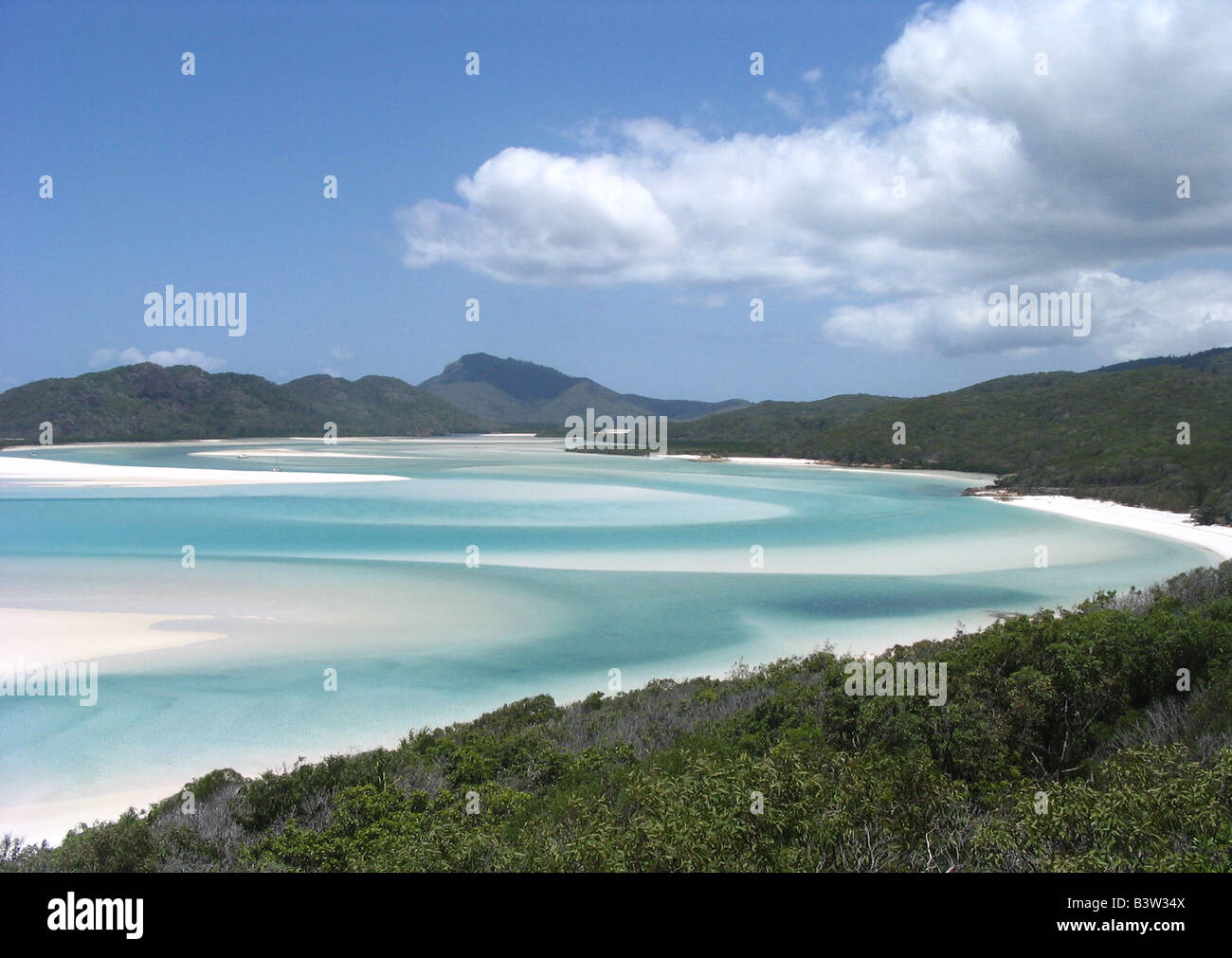Whitehaven Beach, Queensland, Australia Stock Photo - Alamy