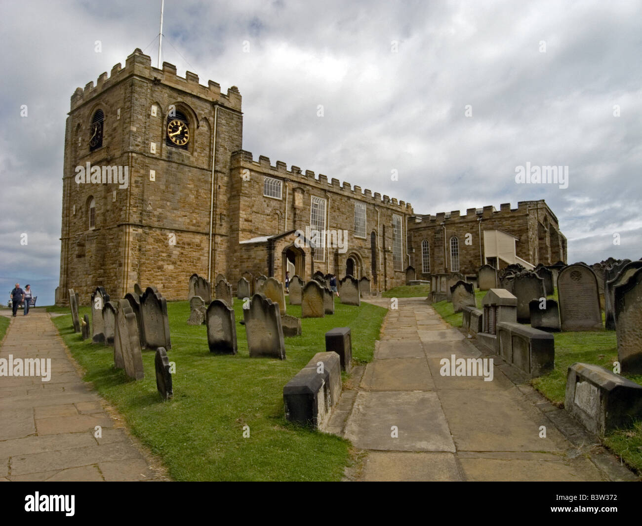 Whitby dracula church hi-res stock photography and images - Alamy