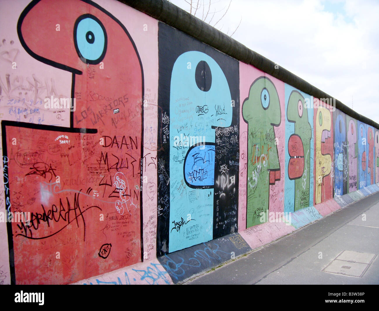 East Side Gallery Berlin Germany Stock Photo - Alamy
