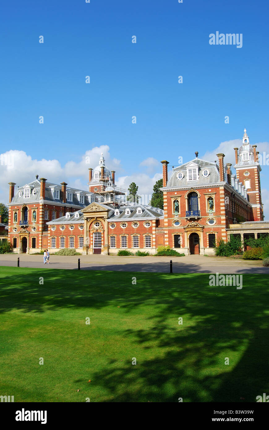 View of the main College buildings from the south front, Wellington ...