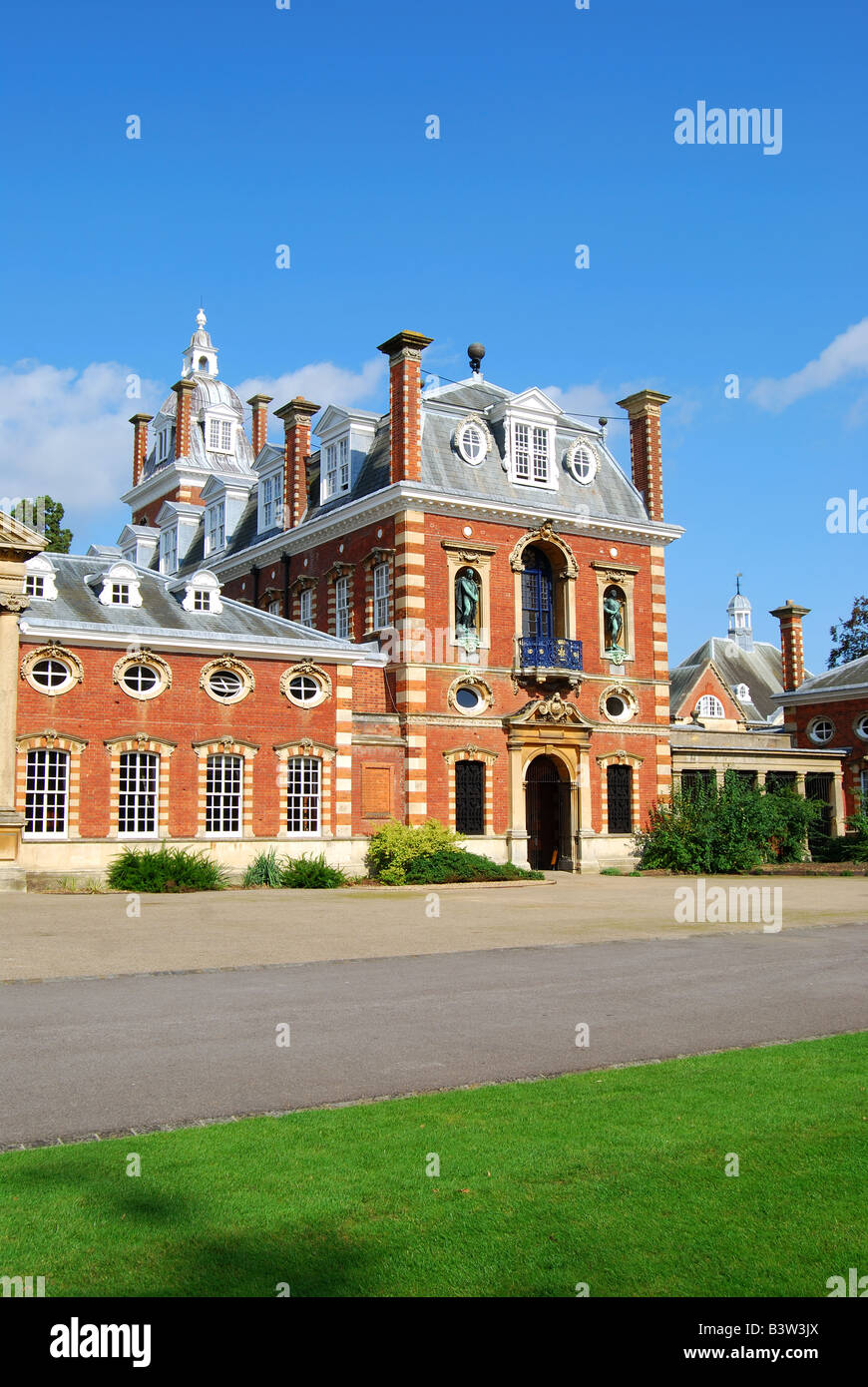 View of the main College buildings from the south front, Wellington ...