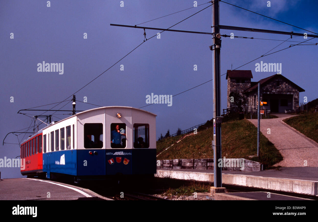 Cog railway Switzerland Stock Photo - Alamy