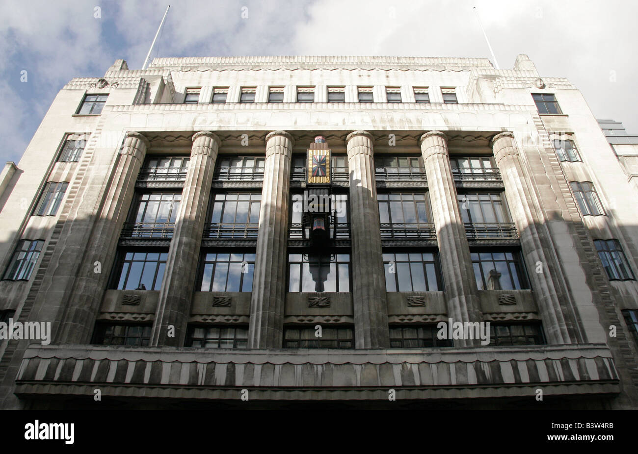 Old Daily Telegraph Building, Fleet Street, London, England Stock Photo ...