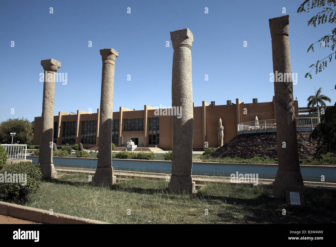 Sudan National Museum, Khartoum Stock Photo - Alamy