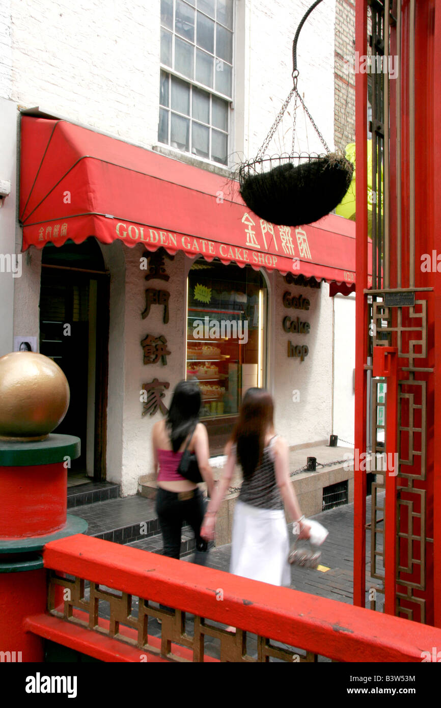 Chinatown, Gerrard Street, Westminster, London Stock Photo - Alamy