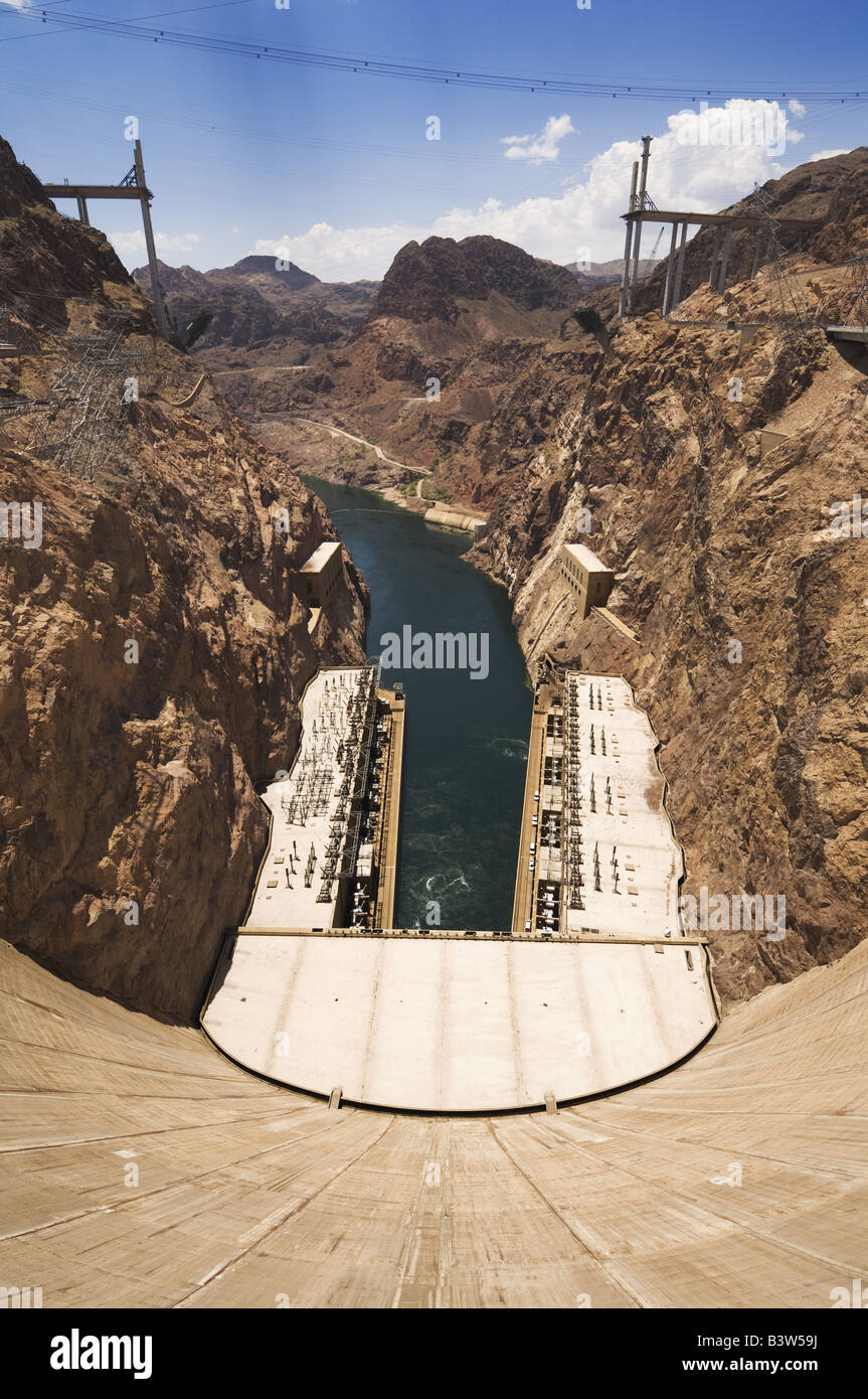 View down the dam hi-res stock photography and images - Alamy