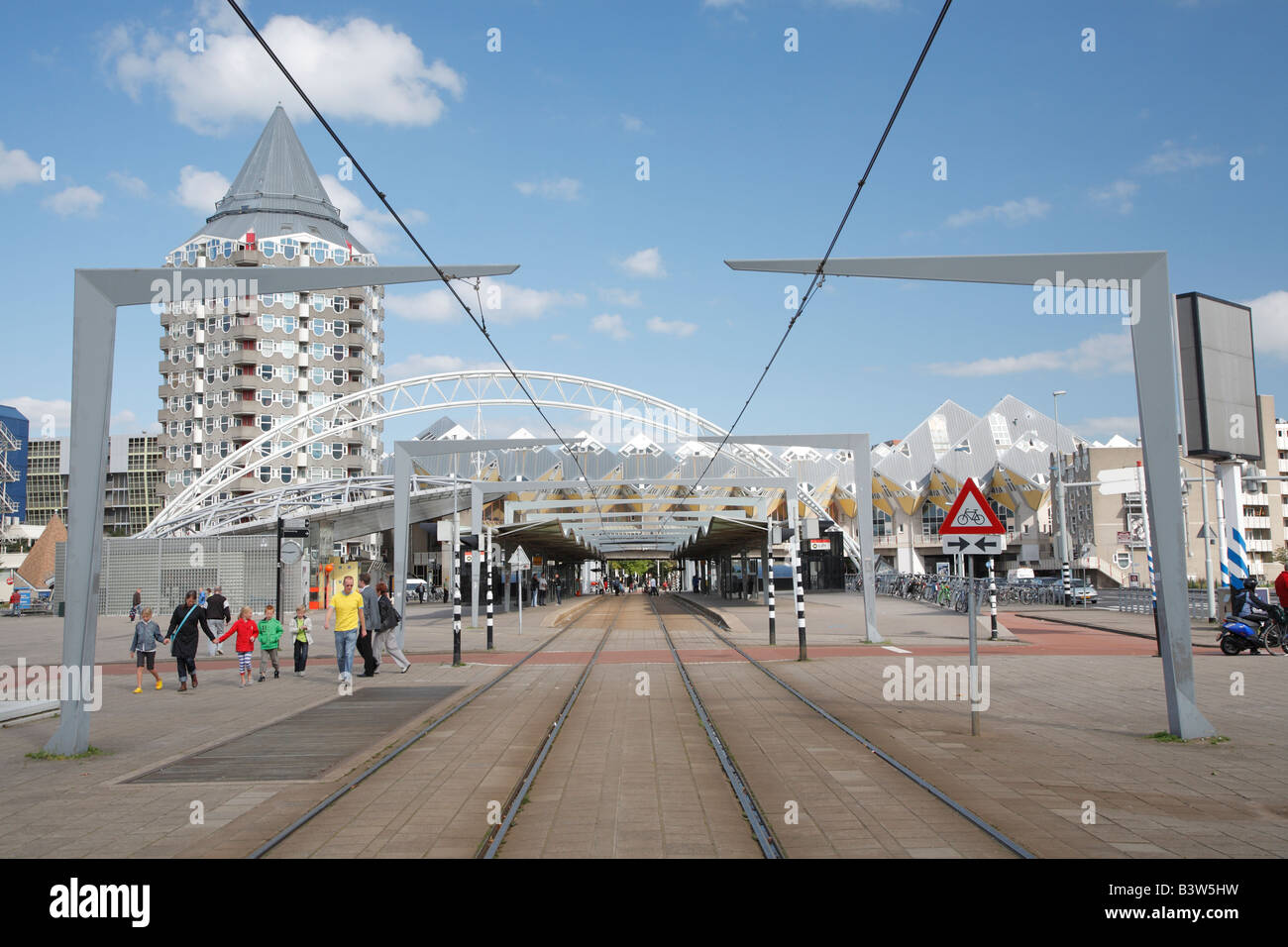 Modern architecture, Rotterdam, Netherlands Stock Photo - Alamy