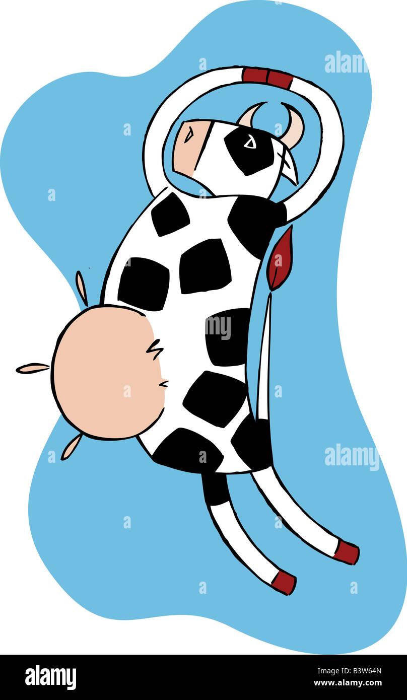 Dancing cow hi-res stock photography and images - Alamy