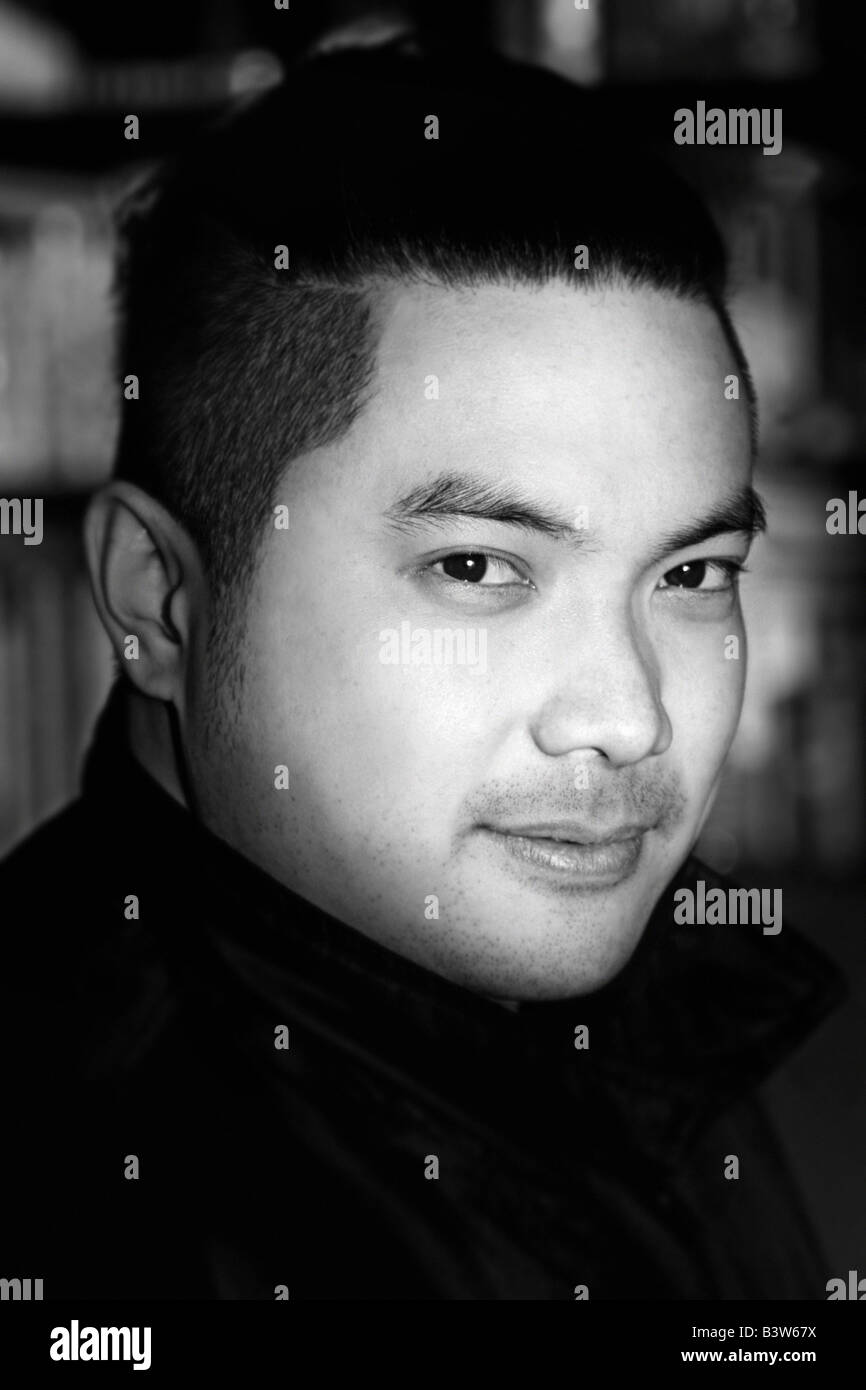 Asian ethnicity black white Black and White Stock Photos & Images - Alamy