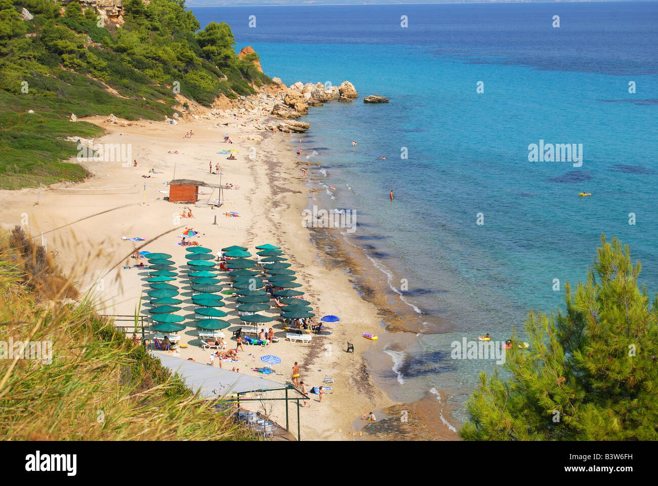 Armenistis Beach, Afytos, Kassandra Peninsula, Chalkidiki, Central ...
