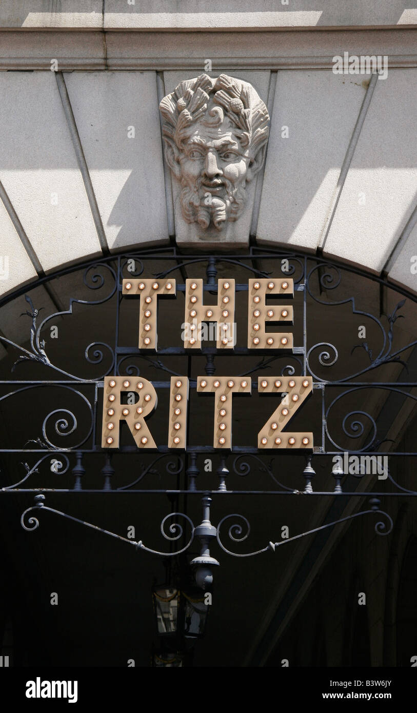 The Ritz Hotel, London, England, UK Stock Photo - Alamy