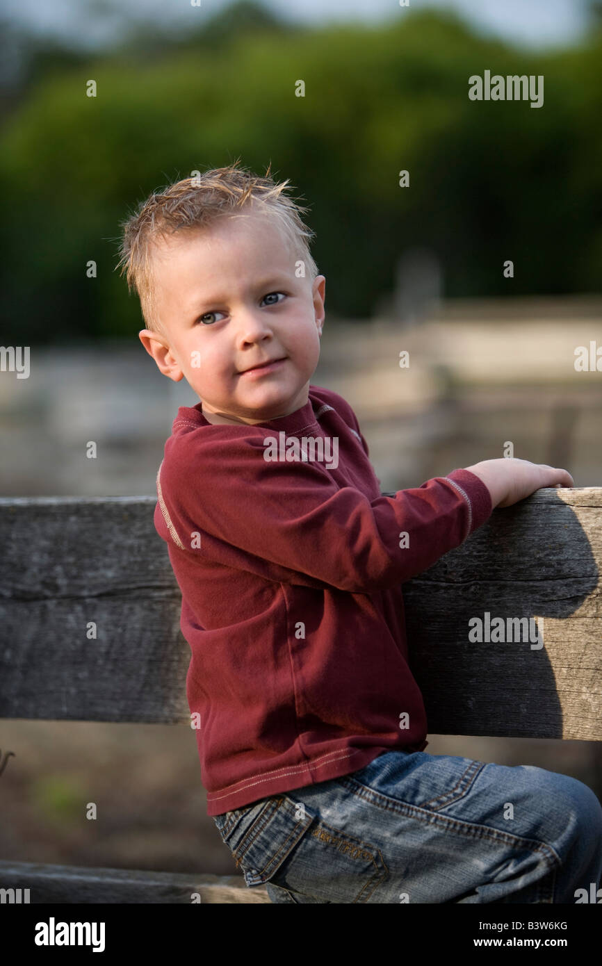 Portrait of a young boy Stock Photo - Alamy