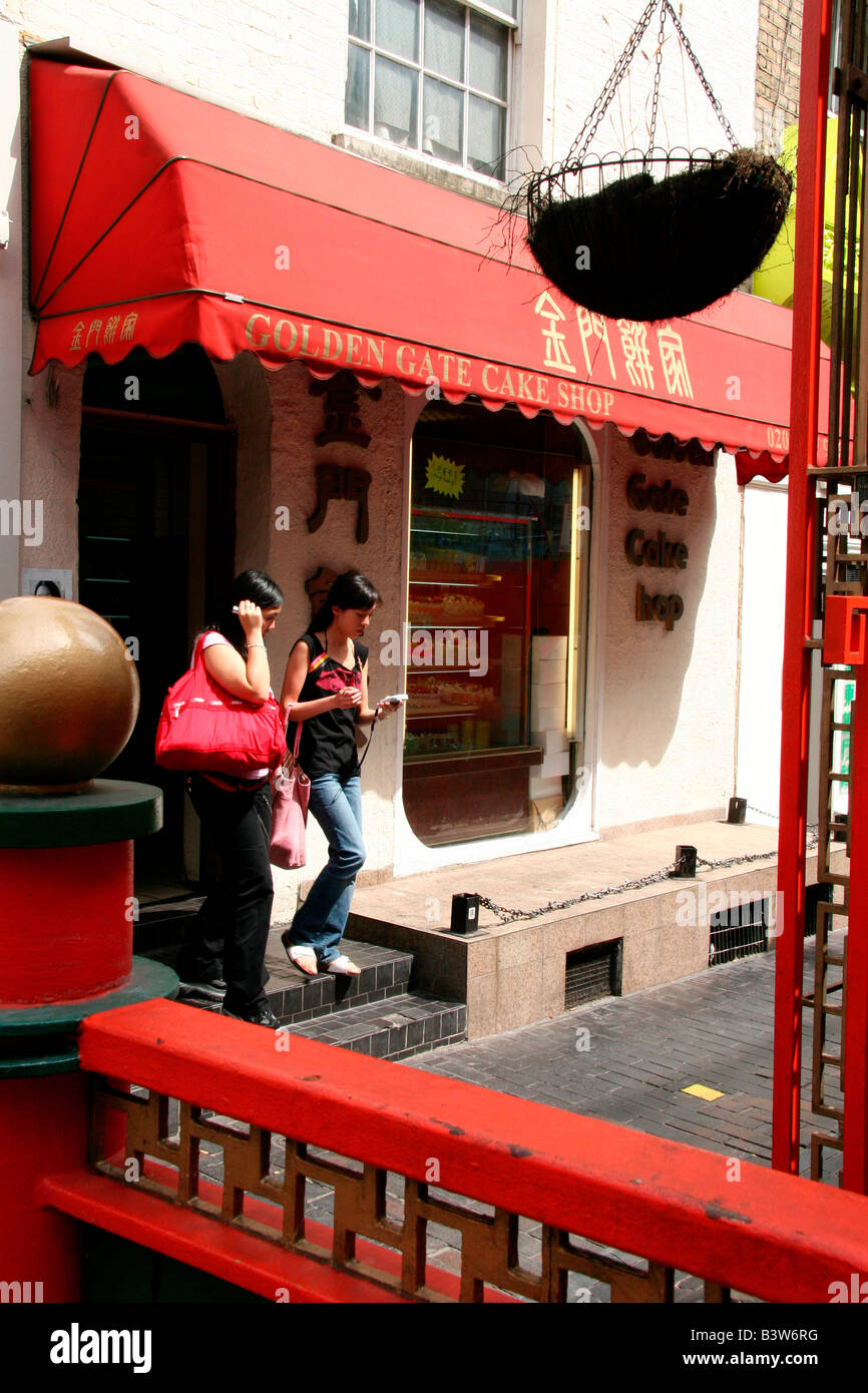 Chinatown, Gerrard Street, Westminster, London Stock Photo - Alamy