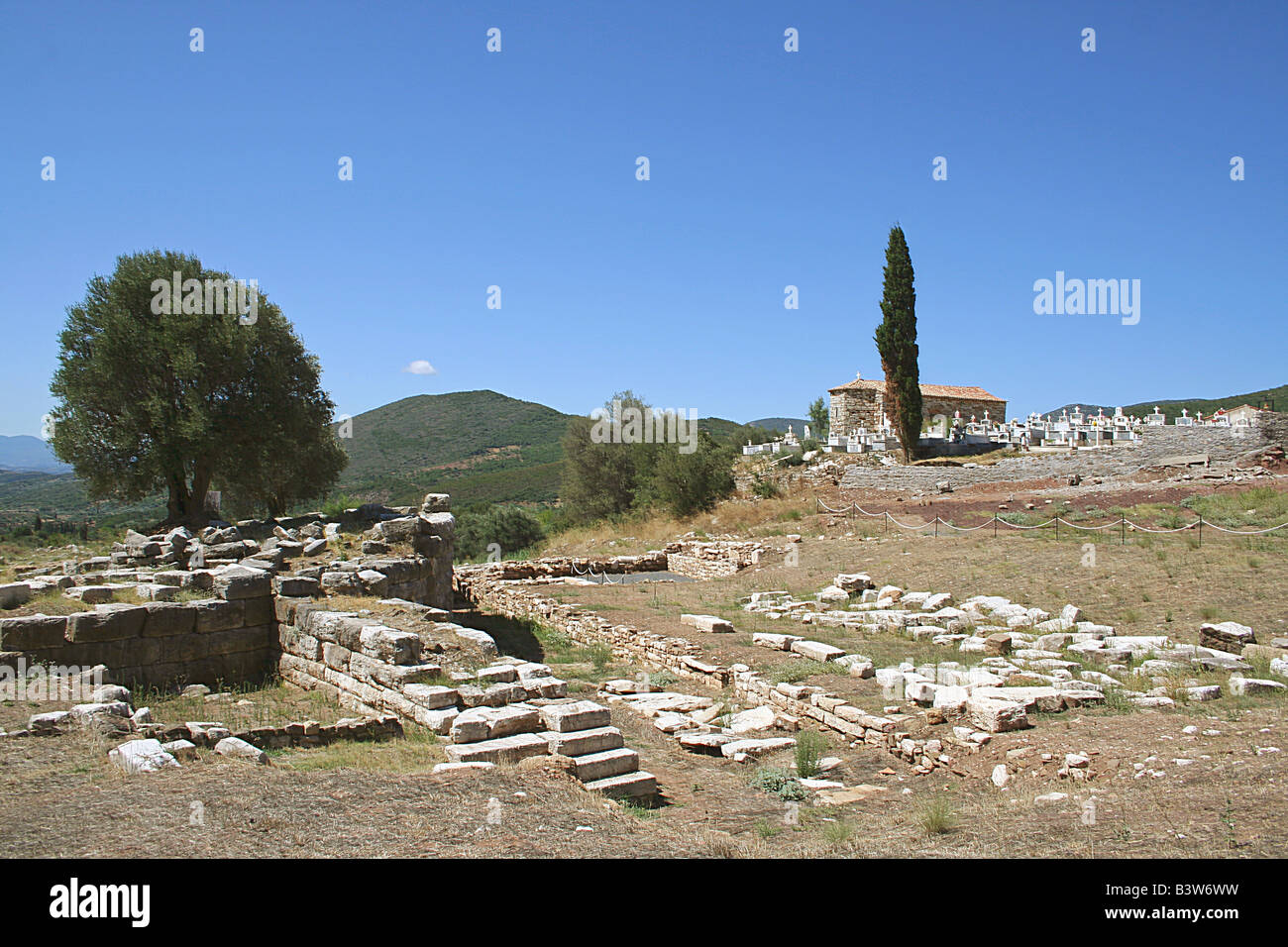 Greece : Messini Stock Photo - Alamy