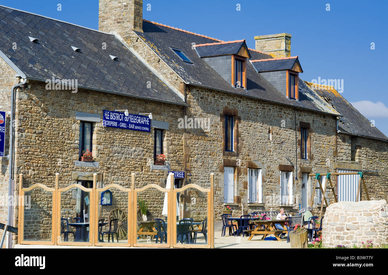 "LE BISTROT DU TELEGRAPHE" PANCAKE RESTAURANT "ST-MARCAN" BRITTANY ...