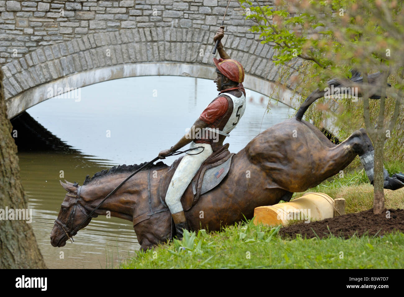 Horse and rider statues hi-res stock photography and images - Alamy