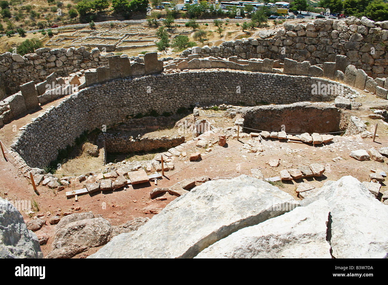 Mycenae graves hi-res stock photography and images - Alamy