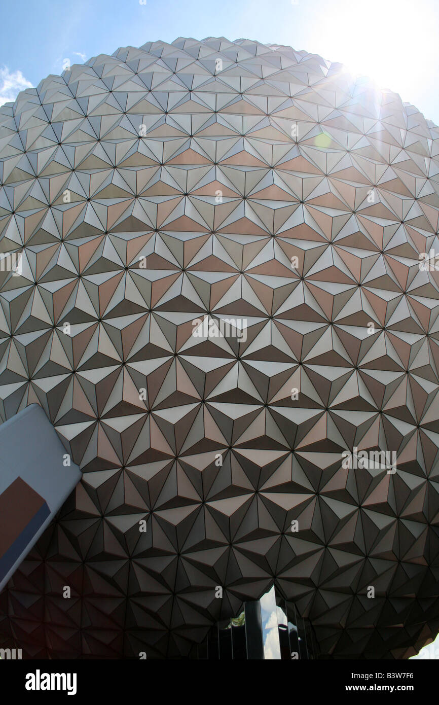 Epcot Centre Entrance, Walt Disney World Florida USA Stock Photo - Alamy