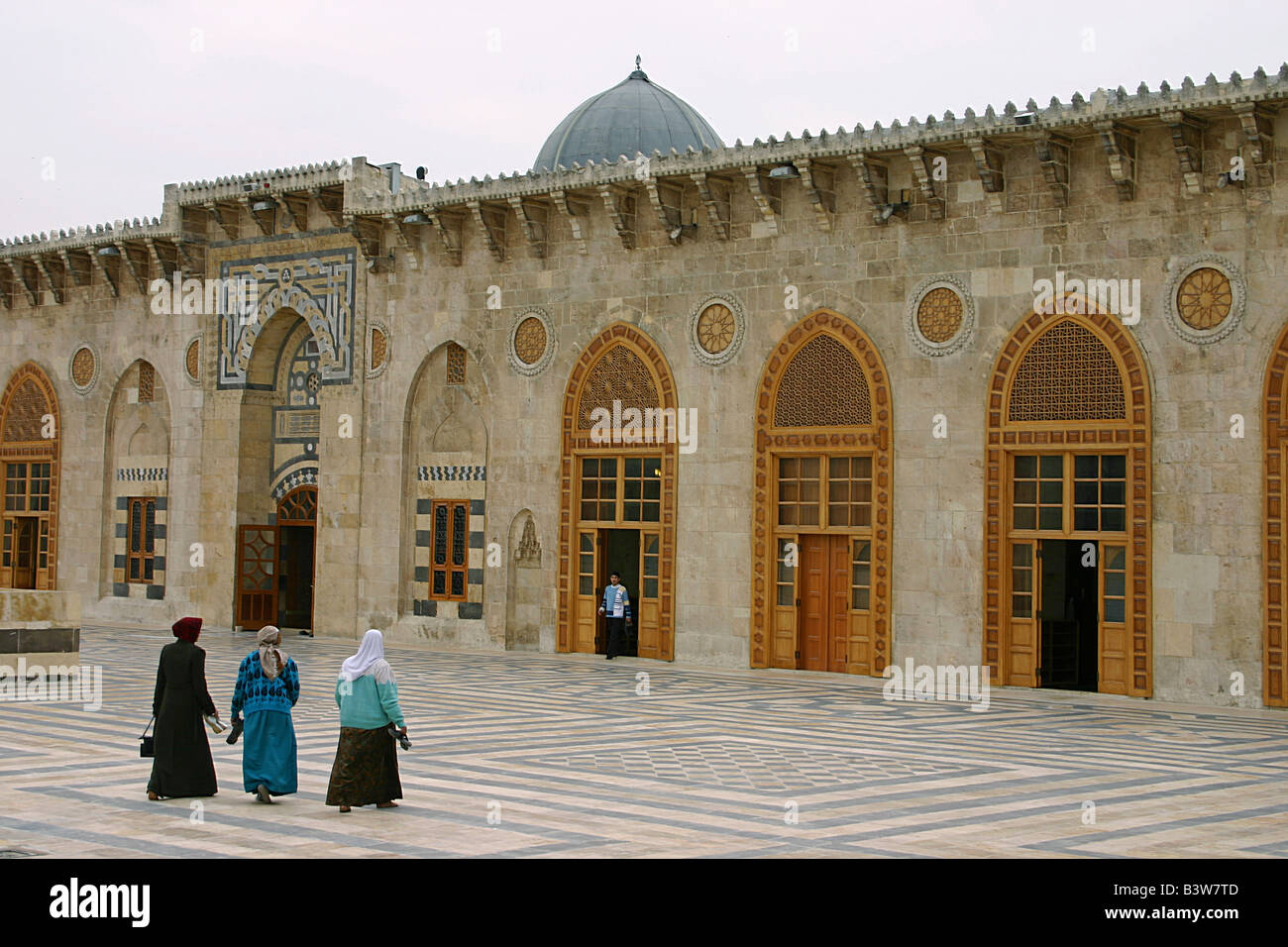 Syria - Aleppo - Great Mosque Stock Photo - Alamy