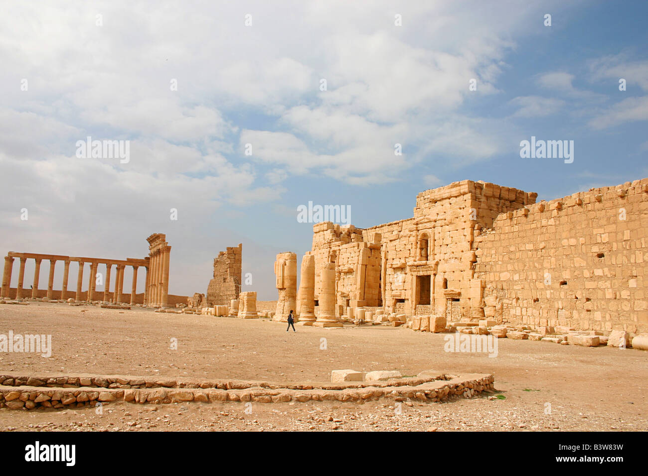 Palmyra baal shamin temple hi-res stock photography and images - Alamy