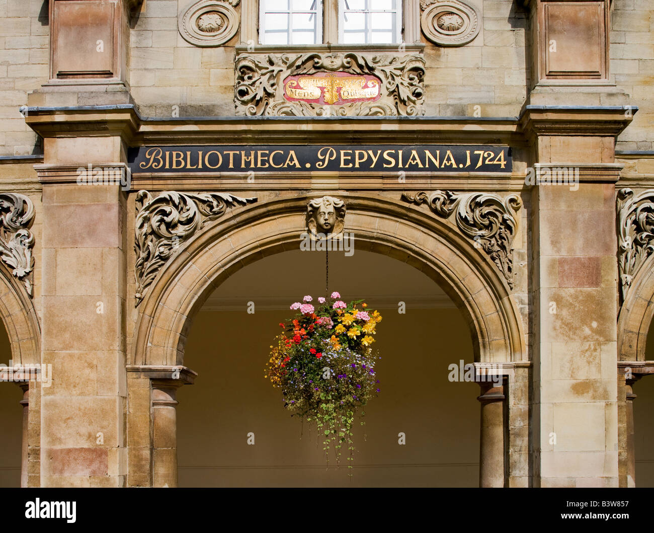Pepys library Magdalene College Cambridge Stock Photo - Alamy