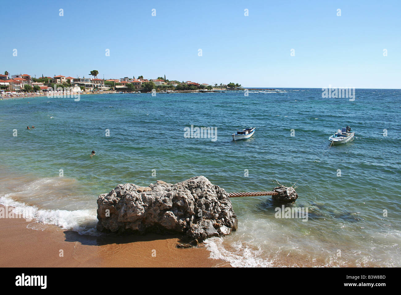 Stoupa greece beach hi-res stock photography and images - Alamy