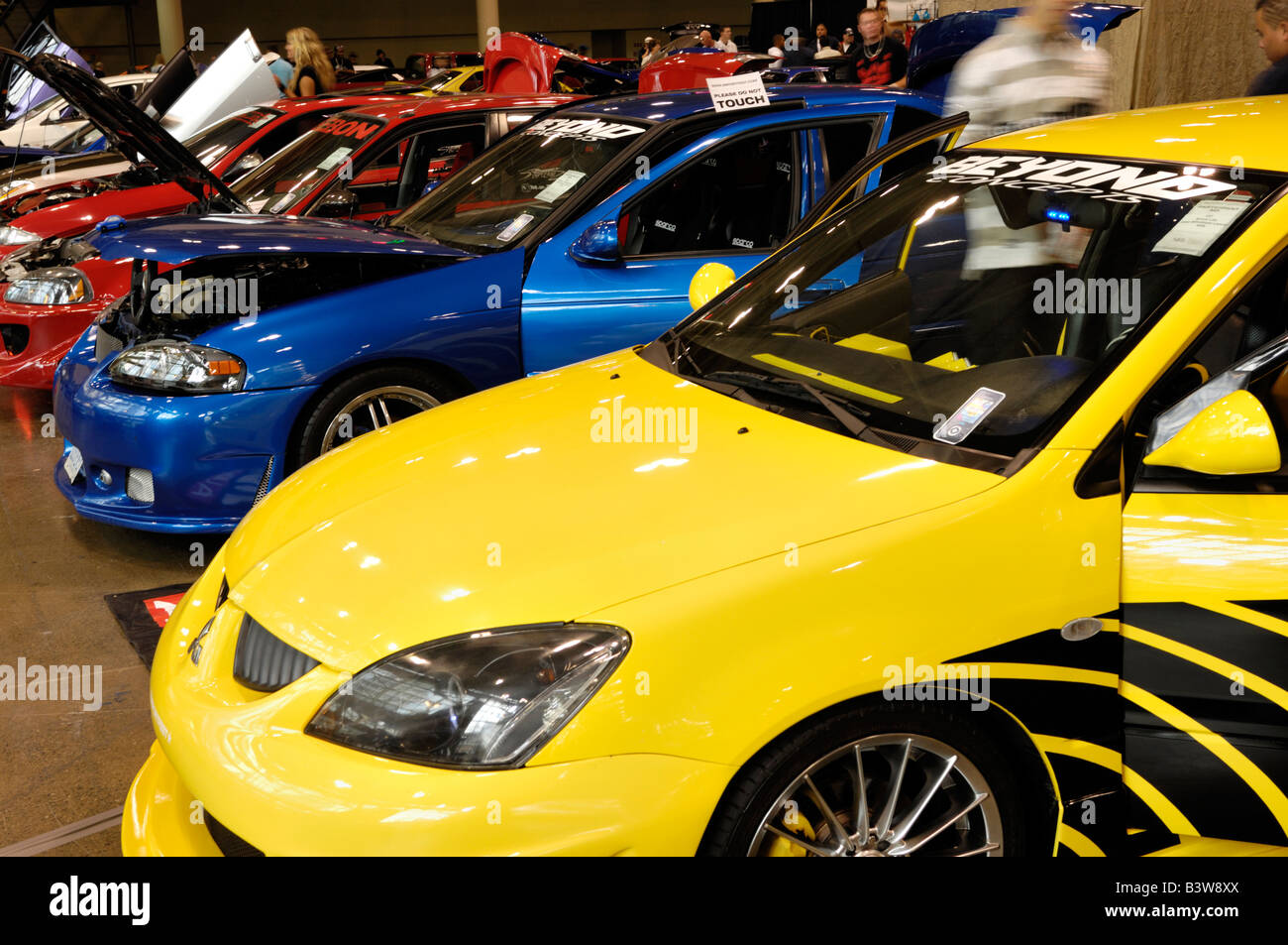 Custom cars at Importfest auto show in Toronto Ontario Canada 2008 ...