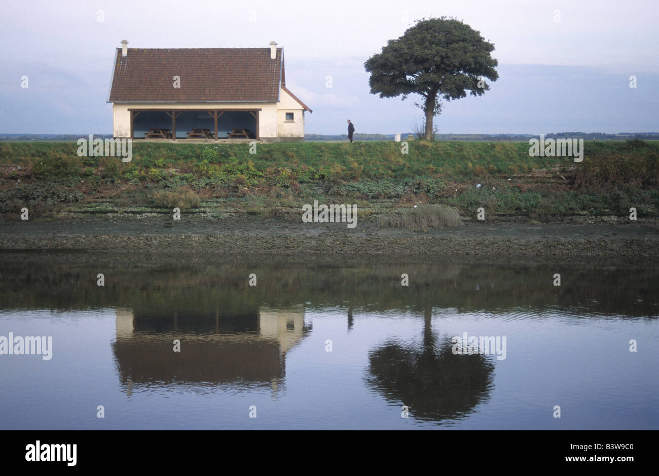 Saint Valery sur Somme in Picardie region France Stock Photo - Alamy