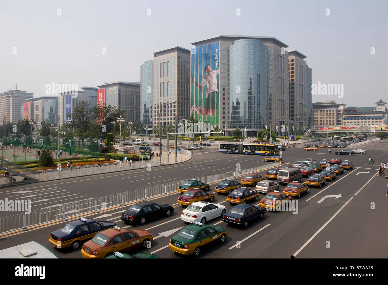 Beijing city streets Stock Photo - Alamy