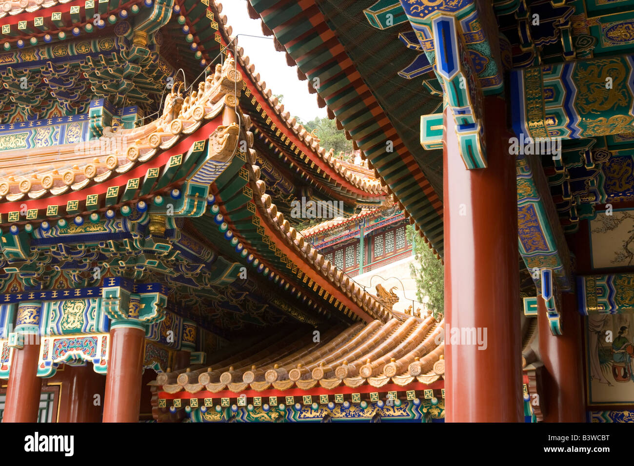 Beijing summer palace detail hi-res stock photography and images - Alamy