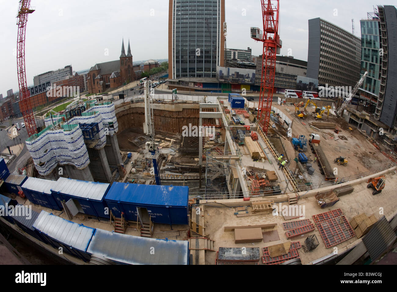 Construction of Snow Hill Offices in Birmingham - Currently rephased ...