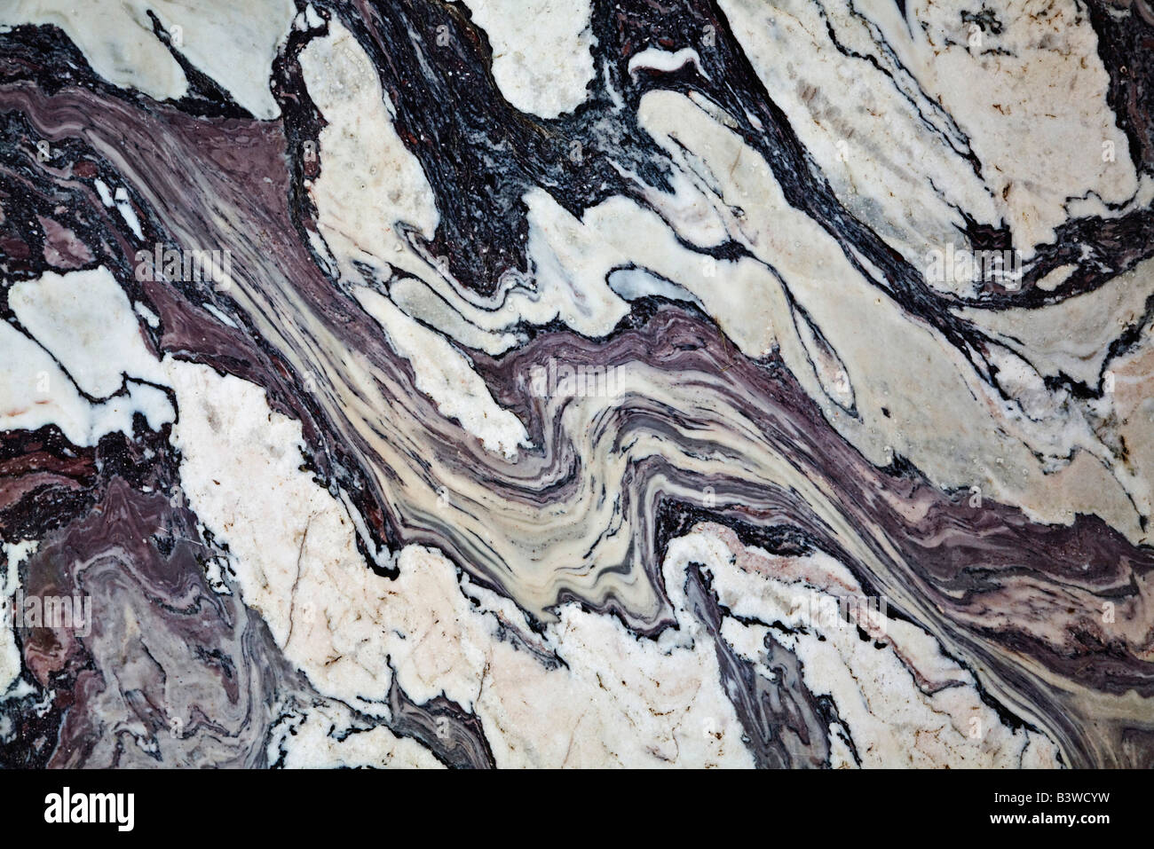 Pattern in marble wall, Archeological Museum, Zagreb, Croatia Stock ...