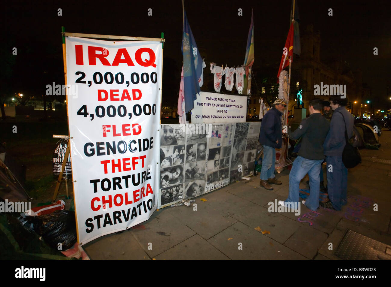 Christian protest genocide hi-res stock photography and images - Alamy