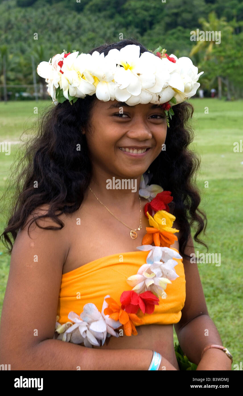 Dancers on Kioa Island, Fiji Stock Photo - Alamy