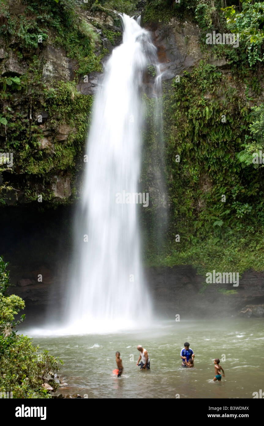 Bouma falls on taveuni island hi-res stock photography and images - Alamy