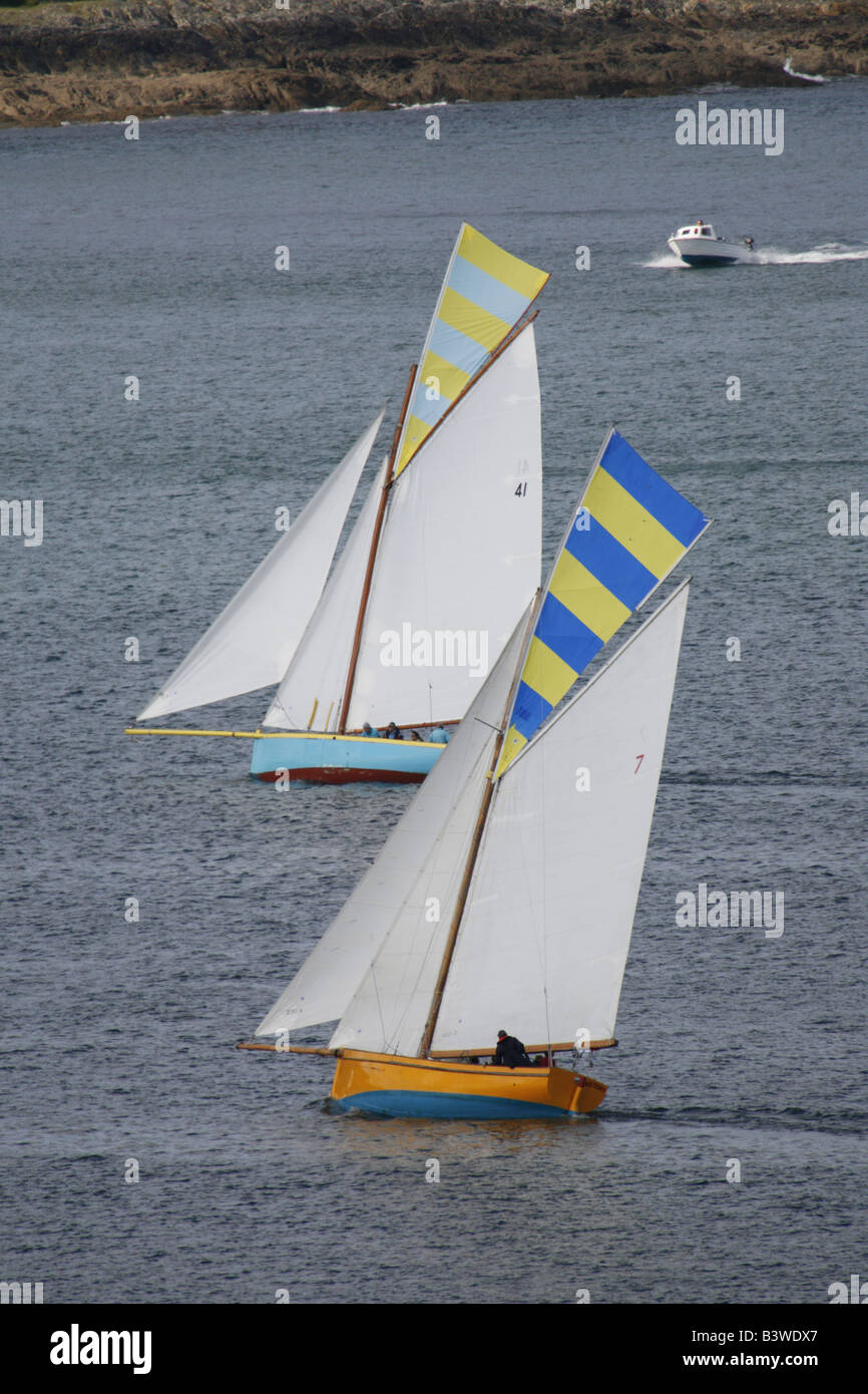 Gaff rigged cutter hi-res stock photography and images - Alamy