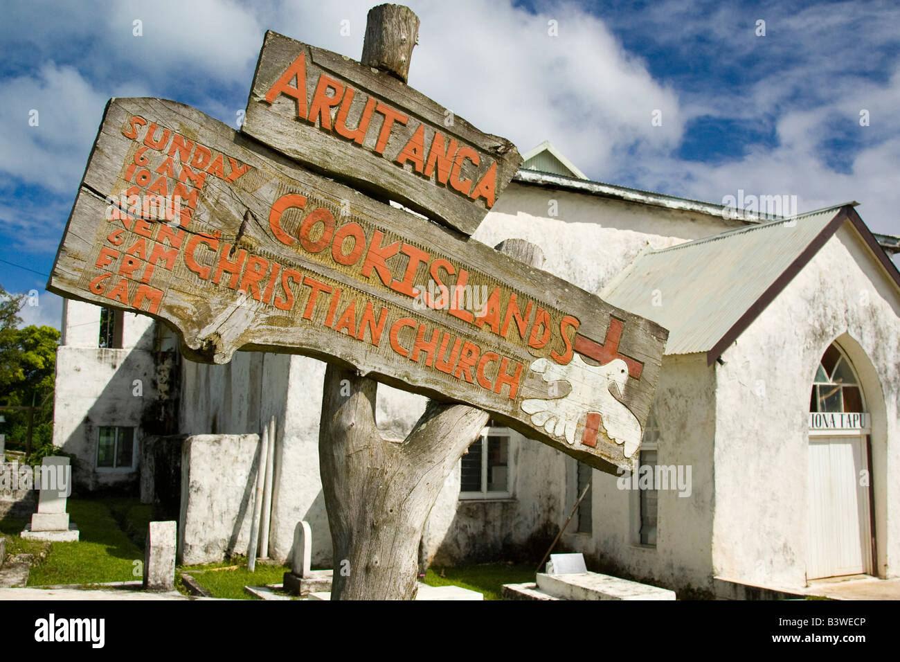 Cook islands christian church hi-res stock photography and images - Alamy